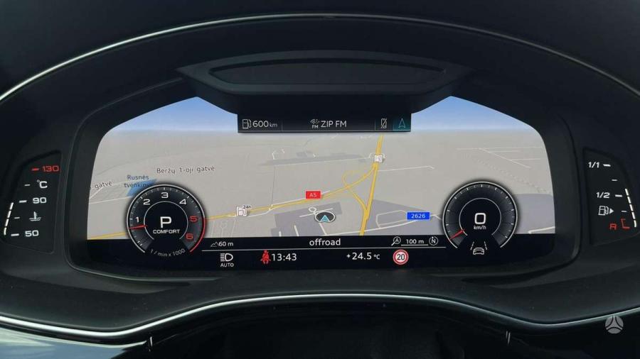 Black Audi Q8 2018 in Marijampole, with an engine capacity of 2.97 L and mileage of 252 thousand km for 38900 €, photo 29 on AUTOMOTO.COM.LV