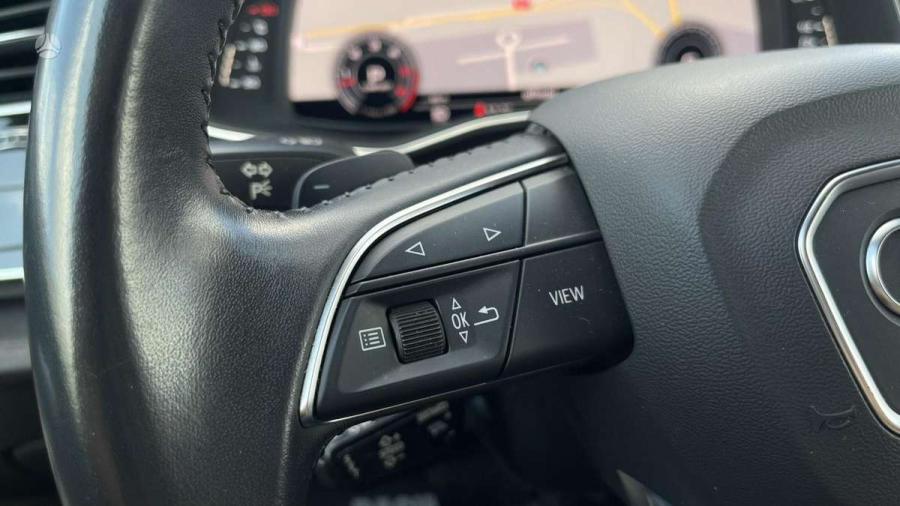 Black Audi Q8 2018 in Marijampole, with an engine capacity of 2.97 L and mileage of 252 thousand km for 38900 €, photo 43 on AUTOMOTO.COM.LV