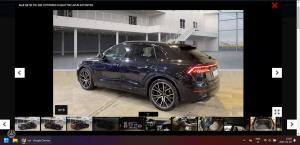 Black Audi Q8 2018 in Marijampole, with an engine capacity of 2.97 L and mileage of 252 thousand km for 38900 €, photo 53 on AUTOMOTO.COM.LV