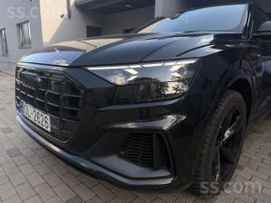 Black Audi Q8 2018 in Riga, with an engine capacity of 3.00 L and mileage of 225 thousand km for 39000 €, photo  on AUTOMOTO.COM.LV