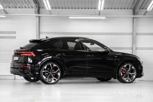 Black Audi Q8 2019 in Tukums, with an engine capacity of 3.00 L and mileage of 0 thousand km for 77000 €, photo 3 on AUTOMOTO.COM.LV