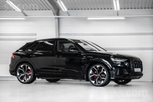 Black Audi Q8 2019 in Tukums, with an engine capacity of 3.00 L and mileage of 0 thousand km for 77000 €, photo 5 on AUTOMOTO.COM.LV