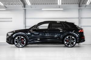 Black Audi Q8 2019 in Tukums, with an engine capacity of 3.00 L and mileage of 0 thousand km for 77000 €, photo 7 on AUTOMOTO.COM.LV