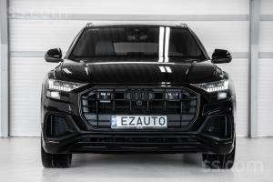 Black Audi Q8 2019 in Tukums, with an engine capacity of 3.00 L and mileage of 0 thousand km for 77000 €, photo 10 on AUTOMOTO.COM.LV