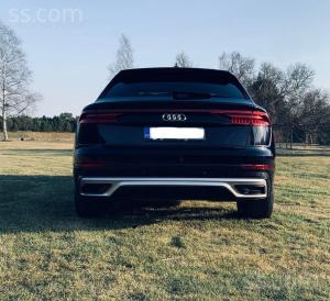 Melns Audi Q8 2019 Liepāja, ar dzinēja tilpumu 3.00 L un nobraukumu 142 tūkst. km par 54500 €, foto 3 vietnē AUTOMOTO.COM.LV