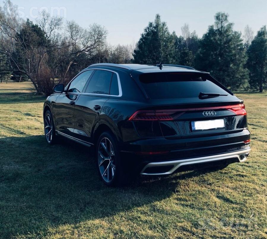 Melns Audi Q8 2019 Liepāja, ar dzinēja tilpumu 3.00 L un nobraukumu 142 tūkst. km par 54500 €, foto 5 vietnē AUTOMOTO.COM.LV