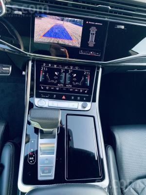 Melns Audi Q8 2019 Liepāja, ar dzinēja tilpumu 3.00 L un nobraukumu 142 tūkst. km par 54500 €, foto 13 vietnē AUTOMOTO.COM.LV