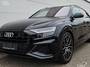 Melns Audi Q8 2019 Avižieniai, ar dzinēja tilpumu 3.00 L un nobraukumu 163 tūkst. km par 43900 €, foto  vietnē AUTOMOTO.COM.LV