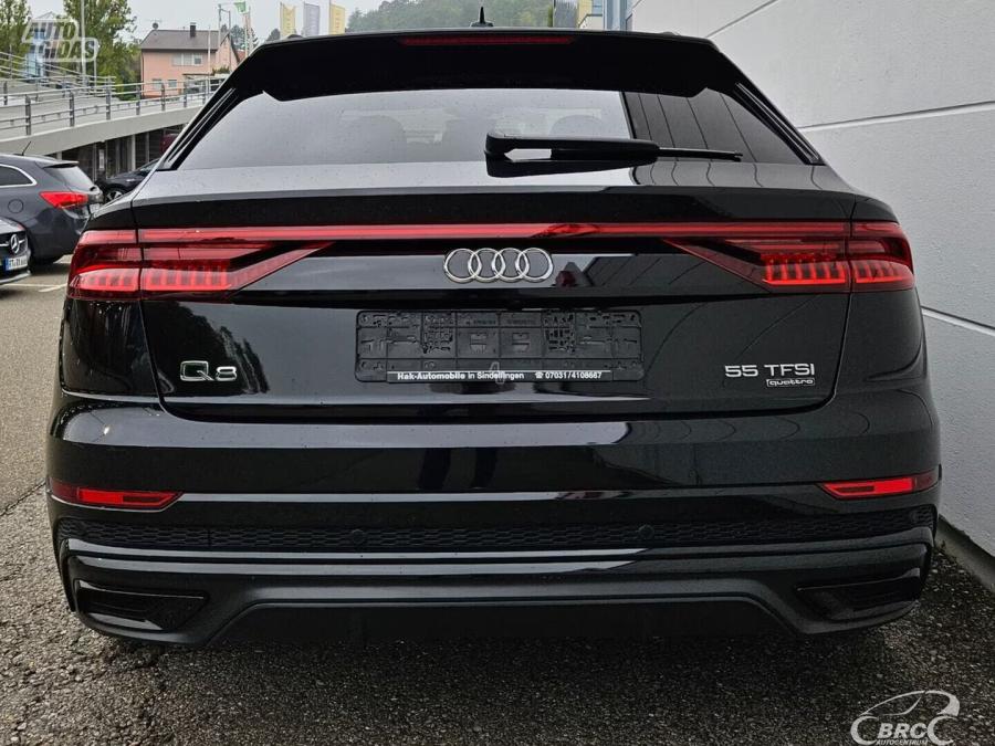Melns Audi Q8 2019 Avižieniai, ar dzinēja tilpumu 3.00 L un nobraukumu 163 tūkst. km par 43900 €, foto 3 vietnē AUTOMOTO.COM.LV
