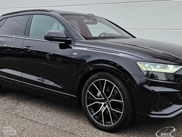 Melns Audi Q8 2019 Avižieniai, ar dzinēja tilpumu 3.00 L un nobraukumu 163 tūkst. km par 43900 €, foto 4 vietnē AUTOMOTO.COM.LV