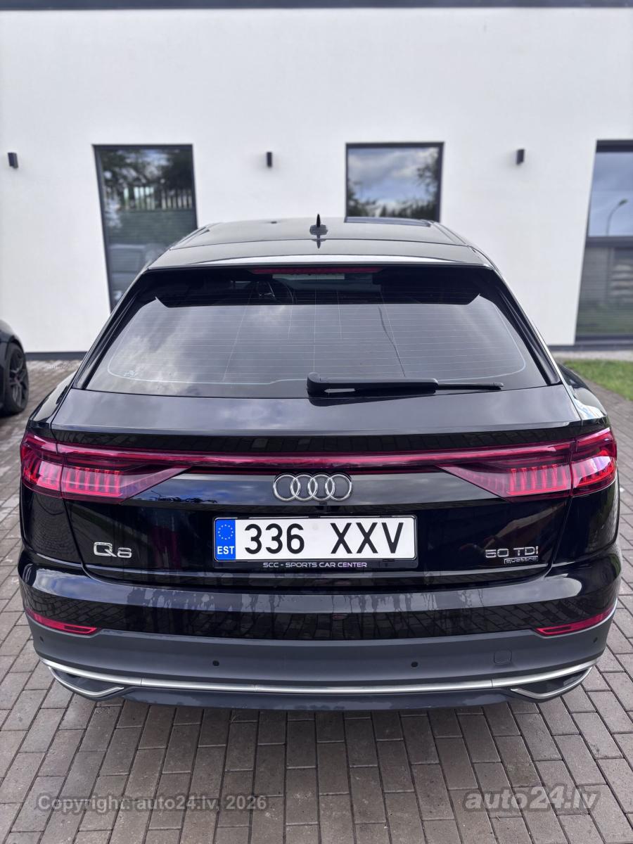 Melns Audi Q8 2019 Tallina, ar dzinēja tilpumu 3.00 L un nobraukumu 201 tūkst. km par 40500 €, foto 5 vietnē AUTOMOTO.COM.LV