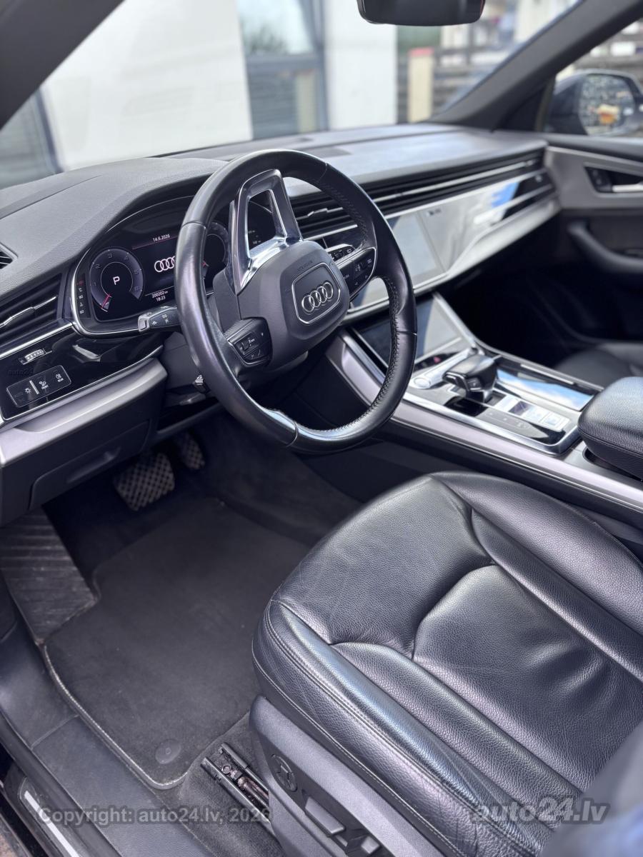 Melns Audi Q8 2019 Tallina, ar dzinēja tilpumu 3.00 L un nobraukumu 201 tūkst. km par 40500 €, foto 6 vietnē AUTOMOTO.COM.LV