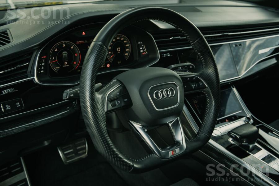 Melns Audi Q8 2019 Rīga, ar dzinēja tilpumu 3.00 L un nobraukumu 121 tūkst. km par 42000 €, foto 5 vietnē AUTOMOTO.COM.LV