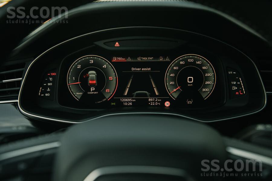 Melns Audi Q8 2019 Rīga, ar dzinēja tilpumu 3.00 L un nobraukumu 121 tūkst. km par 42000 €, foto 20 vietnē AUTOMOTO.COM.LV