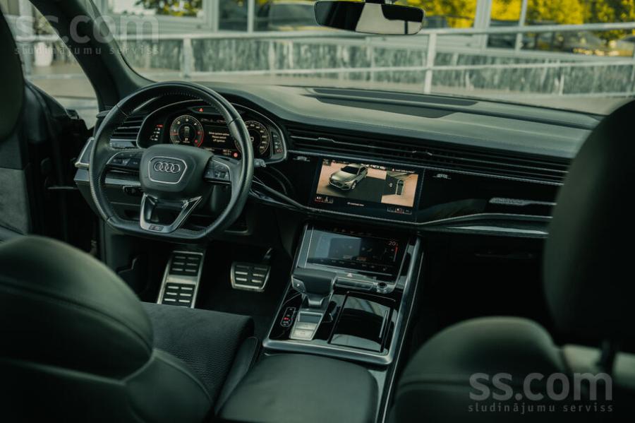 Melns Audi Q8 2019 Rīga, ar dzinēja tilpumu 3.00 L un nobraukumu 121 tūkst. km par 42000 €, foto 36 vietnē AUTOMOTO.COM.LV