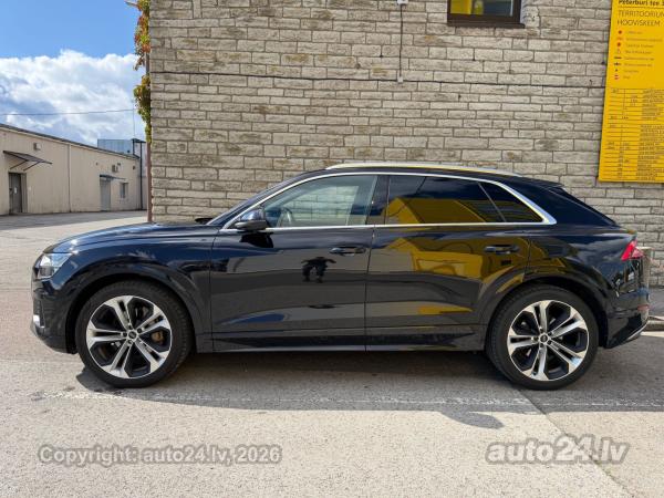 Black Audi Q8 2019 in Tallinn, with an engine capacity of 3.00 L and mileage of 94 thousand km for 45000 €, photo 7 on AUTOMOTO.COM.LV