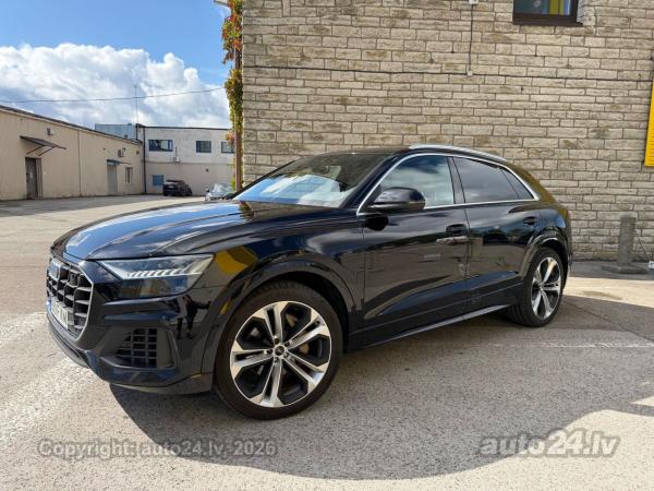Black Audi Q8 2019 in Tallinn, with an engine capacity of 3.00 L and mileage of 94 thousand km for 45000 €, photo 8 on AUTOMOTO.COM.LV