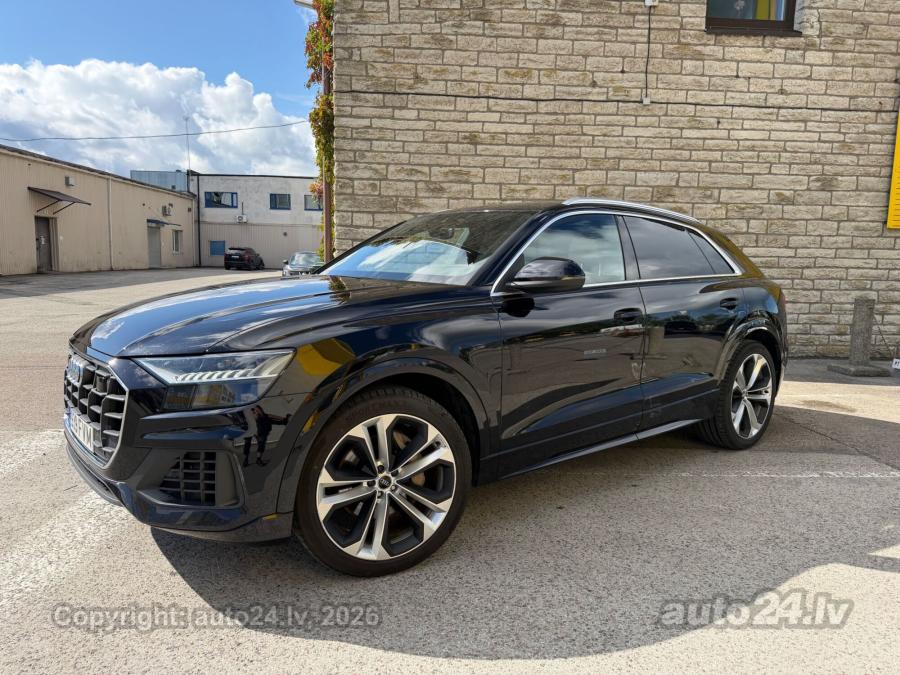 Melns Audi Q8 2019 Tallina, ar dzinēja tilpumu 3.00 L un nobraukumu 94 tūkst. km par 45000 €, foto 8 vietnē AUTOMOTO.COM.LV