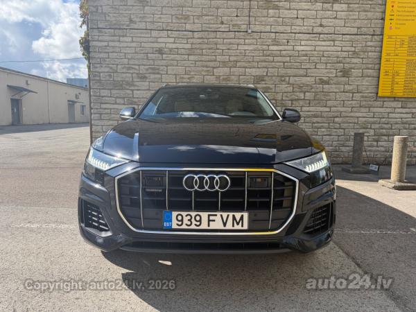 Black Audi Q8 2019 in Tallinn, with an engine capacity of 3.00 L and mileage of 94 thousand km for 45000 €, photo 9 on AUTOMOTO.COM.LV