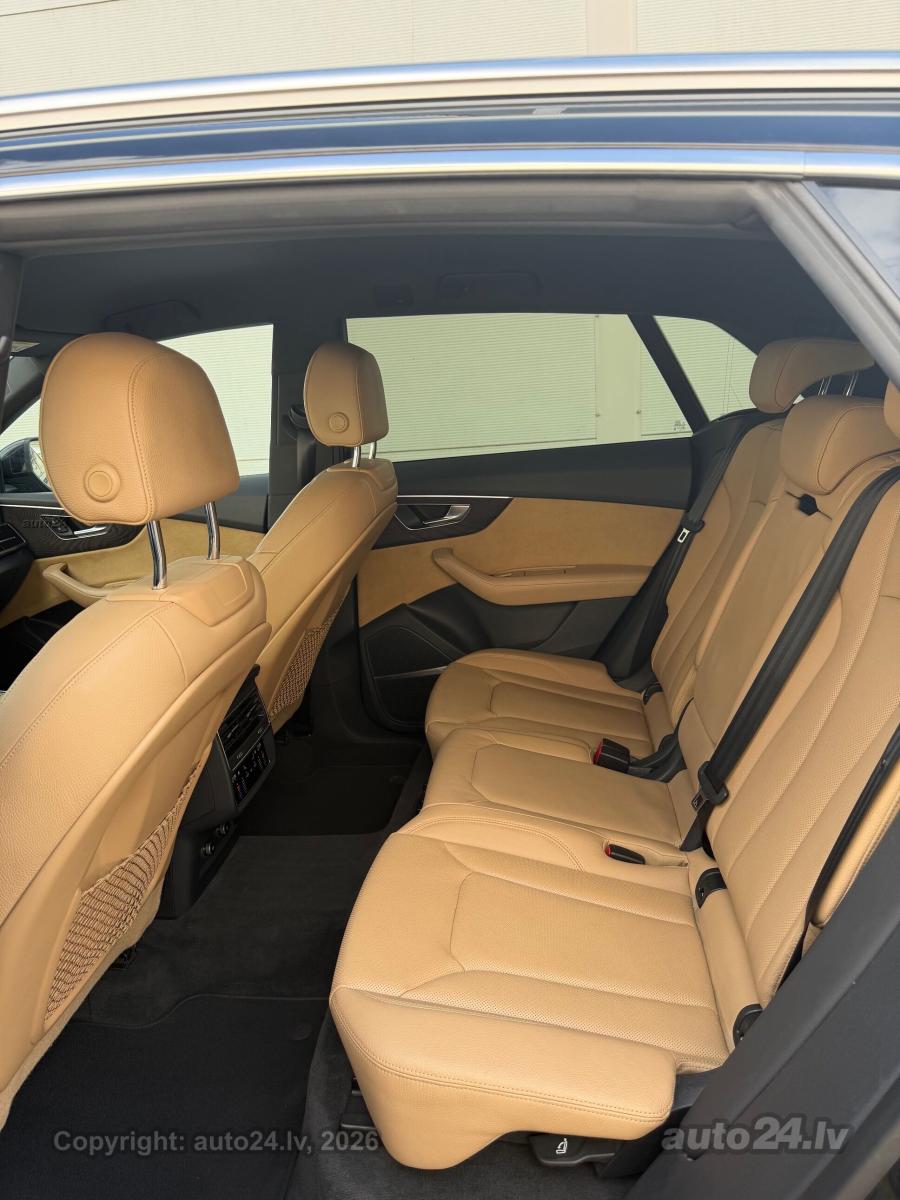 Melns Audi Q8 2019 Tallina, ar dzinēja tilpumu 3.00 L un nobraukumu 94 tūkst. km par 45000 €, foto 13 vietnē AUTOMOTO.COM.LV