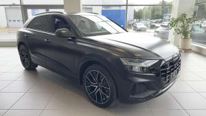 Melns Audi Q8 2019 Marijampole, ar dzinēja tilpumu 2.97 L un nobraukumu 220 tūkst. km par 39999 €, foto 8 vietnē AUTOMOTO.COM.LV