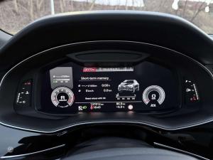 Black Audi Q8 2019 in Vilnius, with an engine capacity of 3.00 L and mileage of 137 thousand km for 39900 €, photo 11 on AUTOMOTO.COM.LV
