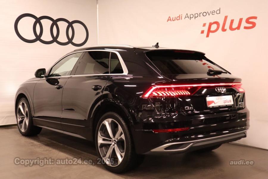 Melns Audi Q8 2020 Tallina, ar dzinēja tilpumu 3.00 L un nobraukumu 73 tūkst. km par 58900 €, foto 13 vietnē AUTOMOTO.COM.LV