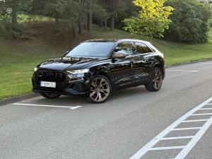 Черный Ауди Q8 2020 в Вильнюс, объемом двигателя 4.00 л и пробегом 199 тыс. км за 52500 €, фото 3 на AUTOMOTO.COM.LV