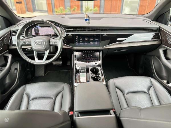 Audi Q8 2020 Kauņa vietnē Melns Audi Q8 2020 Kauņa, ar dzinēja tilpumu 3.00 L un nobraukumu 80 tūkst. km par 55500 €, foto 8 vietnē AUTOMOTO.COM.LV