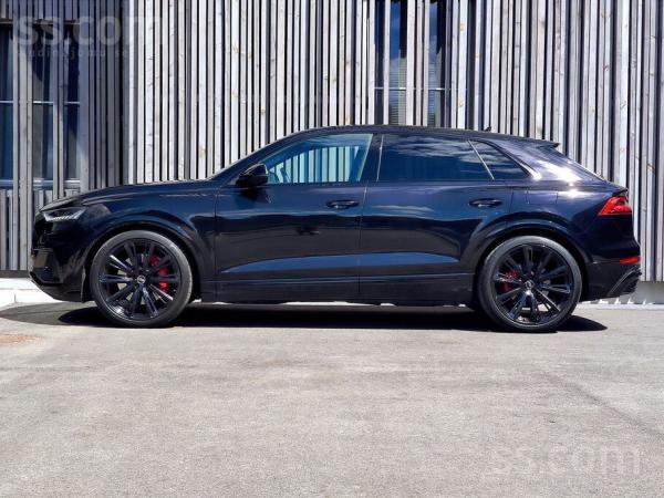 Melns Audi Q8 2021 Rīga, ar dzinēja tilpumu 3.00 L un nobraukumu 93 tūkst. km par 69900 €, foto 6 vietnē AUTOMOTO.COM.LV
