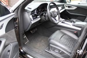 Melns Audi Q8 2021 Liepāja, ar dzinēja tilpumu 3.00 L un nobraukumu 92 tūkst. km par 59000 €, foto 7 vietnē AUTOMOTO.COM.LV