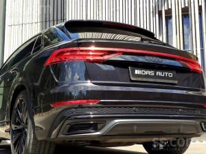 Black Audi Q8 2021 in Riga, with an engine capacity of 3.00 L and mileage of 93 thousand km for 69900 €, photo 11 on AUTOMOTO.COM.LV