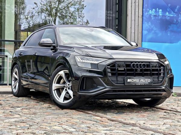 Черный Ауди Q8 2021 в Рига, объемом двигателя 3.00 л и пробегом 168 тыс. км за 49900 €, фото 2 на AUTOMOTO.COM.LV