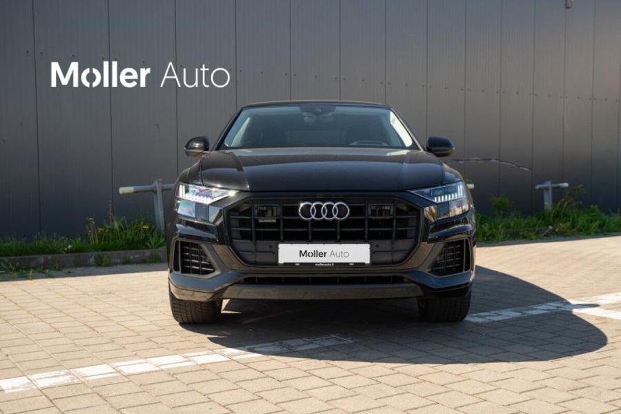 Melns Audi Q8 2021 Viļņa, ar dzinēja tilpumu 3.00 L un nobraukumu 85 tūkst. km par 53000 €, foto 7 vietnē AUTOMOTO.COM.LV