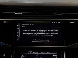 Black Audi Q8 2021 in Vilnius, with an engine capacity of 3.00 L and mileage of 149 thousand km for 51990 €, photo 25 on AUTOMOTO.COM.LV