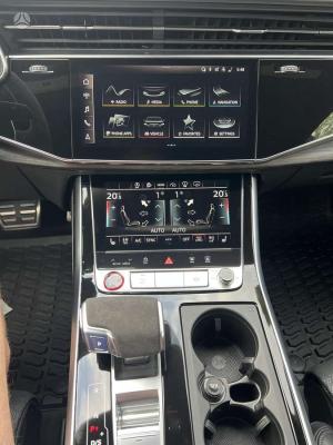 Black Audi Q8 2021 in Kelme, with an engine capacity of 3.00 L and mileage of 19 thousand km for 53500 €, photo 19 on AUTOMOTO.COM.LV