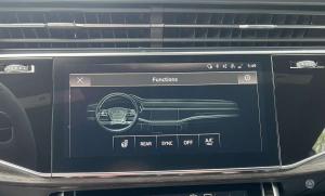 Black Audi Q8 2021 in Kelme, with an engine capacity of 3.00 L and mileage of 19 thousand km for 53500 €, photo 25 on AUTOMOTO.COM.LV