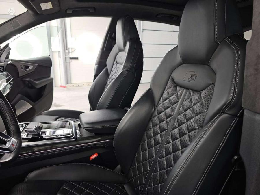 Черный Ауди Q8 2021 в Мажейкяй, объемом двигателя 2.97 л и пробегом 125 тыс. км за 56900 €, фото 9 на AUTOMOTO.COM.LV