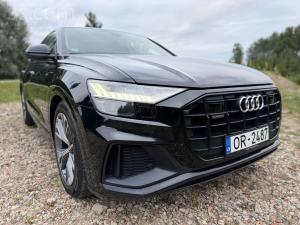 Черный Ауди Q8 2021 в Цесис, объемом двигателя 3.00 л и пробегом 0 тыс. км за 43900 €, фото  на AUTOMOTO.COM.LV