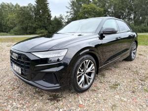 Черный Ауди Q8 2021 в Цесис, объемом двигателя 3.00 л и пробегом 0 тыс. км за 43900 €, фото 4 на AUTOMOTO.COM.LV