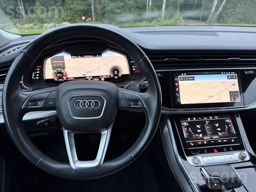 Черный Ауди Q8 2021 в Цесис, объемом двигателя 3.00 л и пробегом 0 тыс. км за 43900 €, фото 10 на AUTOMOTO.COM.LV