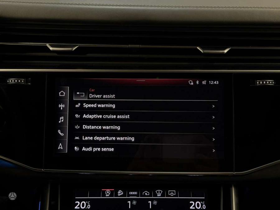 Черный Ауди Q8 2021 в Вильнюс, объемом двигателя 3.00 л и пробегом 149 тыс. км за 49990 €, фото 28 на AUTOMOTO.COM.LV