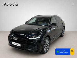 Black Audi Q8 2021 in Kaunas, with an engine capacity of 2.97 L and mileage of 119 thousand km for 48500 €, photo 3 on AUTOMOTO.COM.LV
