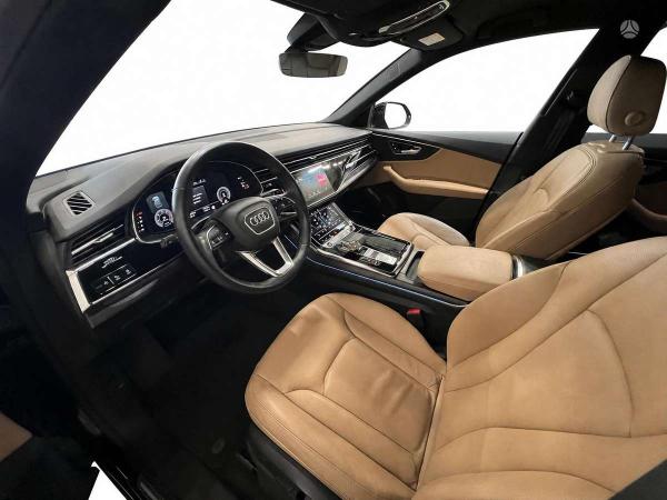 Black Audi Q8 2021 in Kaunas, with an engine capacity of 2.97 L and mileage of 119 thousand km for 48500 €, photo 10 on AUTOMOTO.COM.LV