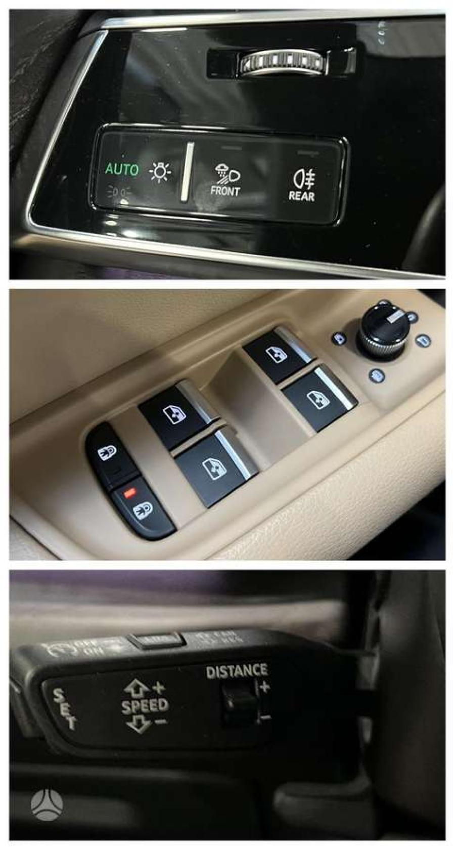 Black Audi Q8 2021 in Kaunas, with an engine capacity of 2.97 L and mileage of 119 thousand km for 48500 €, photo 17 on AUTOMOTO.COM.LV