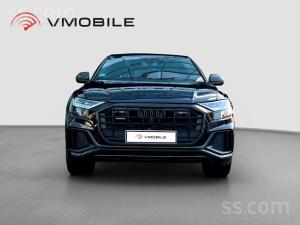 Black Audi Q8 2022 in Riga, with an engine capacity of 3.00 L and mileage of 71 thousand km for 59700 €, photo 3 on AUTOMOTO.COM.LV