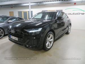 Black Audi Q8 2022 in Tallinn, with an engine capacity of 3.00 L and mileage of 97 thousand km for 58900 €, photo  on AUTOMOTO.COM.LV