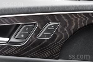 Black Audi Q8 2022 in Riga, with an engine capacity of 3.00 L and mileage of 108 thousand km for 47650 €, photo 14 on AUTOMOTO.COM.LV