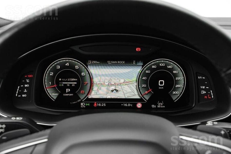 Black Audi Q8 2022 in Riga, with an engine capacity of 3.00 L and mileage of 108 thousand km for 47650 €, photo 20 on AUTOMOTO.COM.LV