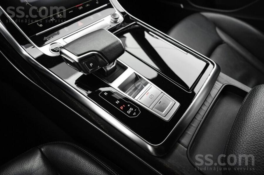 Black Audi Q8 2022 in Riga, with an engine capacity of 3.00 L and mileage of 108 thousand km for 47650 €, photo 22 on AUTOMOTO.COM.LV